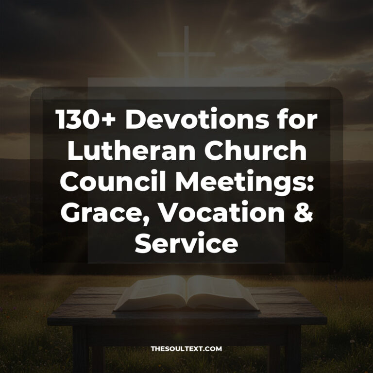 50+ Short Powerful Devotions To Begin Meeting: Scriptures & Prayers ...