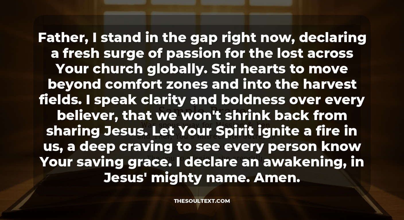 130+ Sample Prayers For Mission And Outreach: Evangelism & Missionaries ...