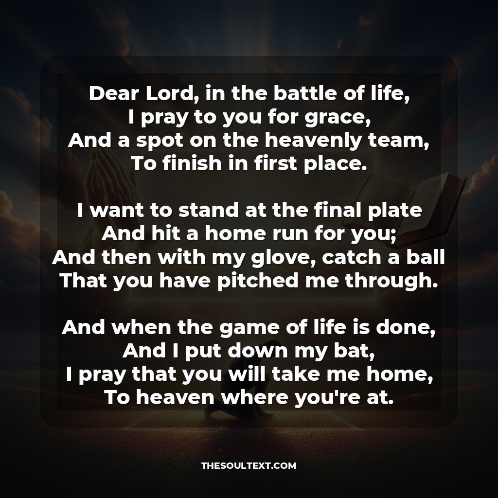 140+ Baseball Prayers Before A Game: Short, Opening & Winning Prayers ...